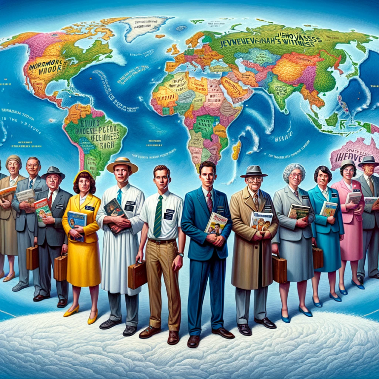 Comparing the Geographic Distributions and Growth of Mormons ...